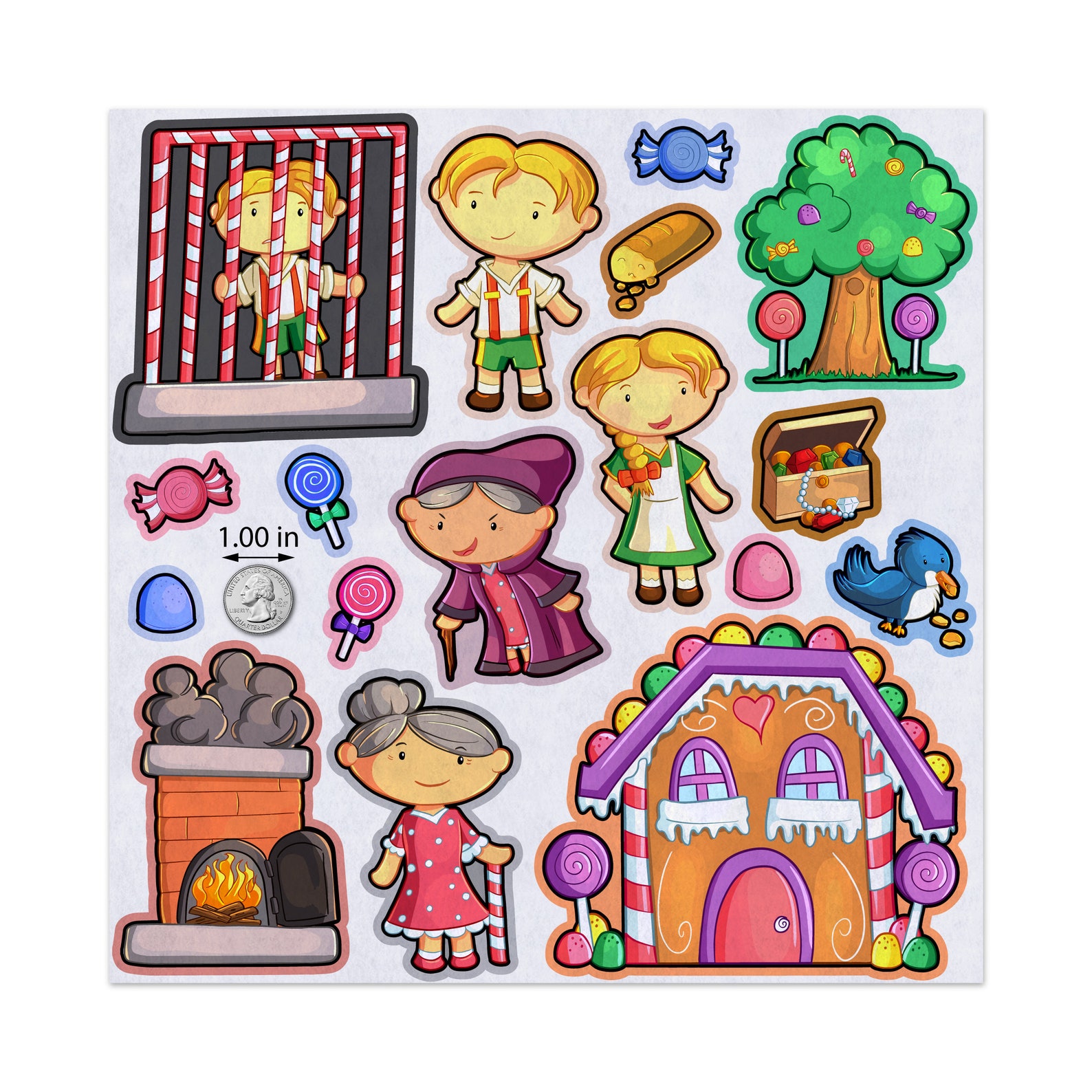 Hansel and Gretel Story Adventure Imaginative Play Felt - Etsy
