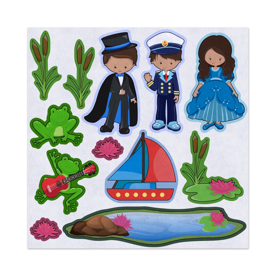 Cucu Cantaba La Rana Spanish Mexican Nursery Rhyme Learning - Etsy