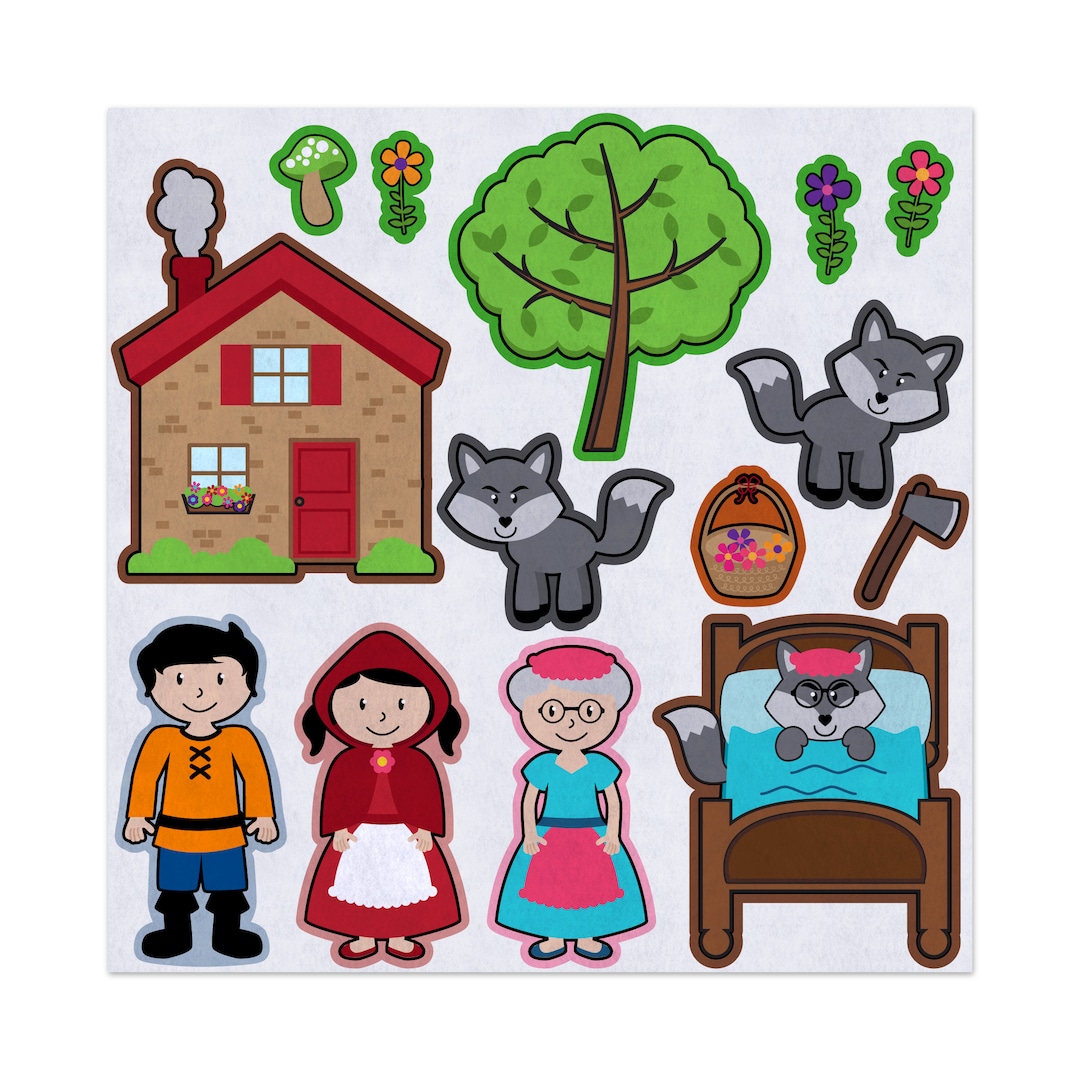 Little Red Riding Hood, Bad Wolf, Story Adventure, Imaginative Play ...