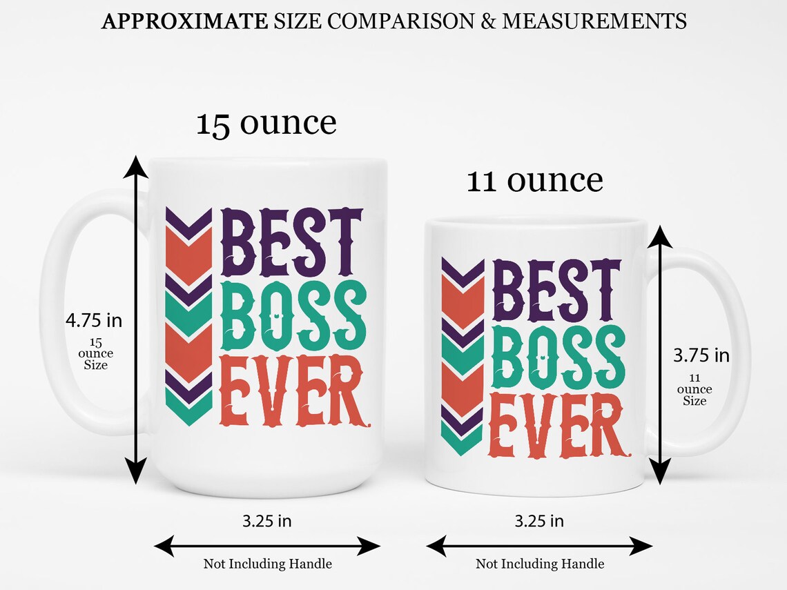 Coffee Mug Best Boss Ever 002 Boss Gift Greatest Boss - Etsy