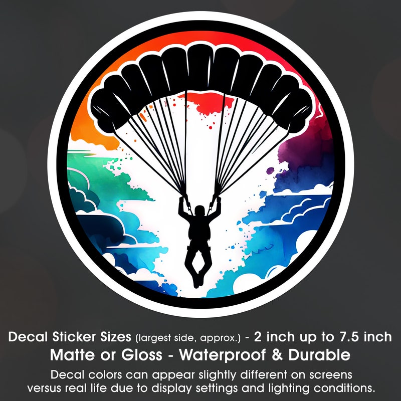 Skydiver - Etsy