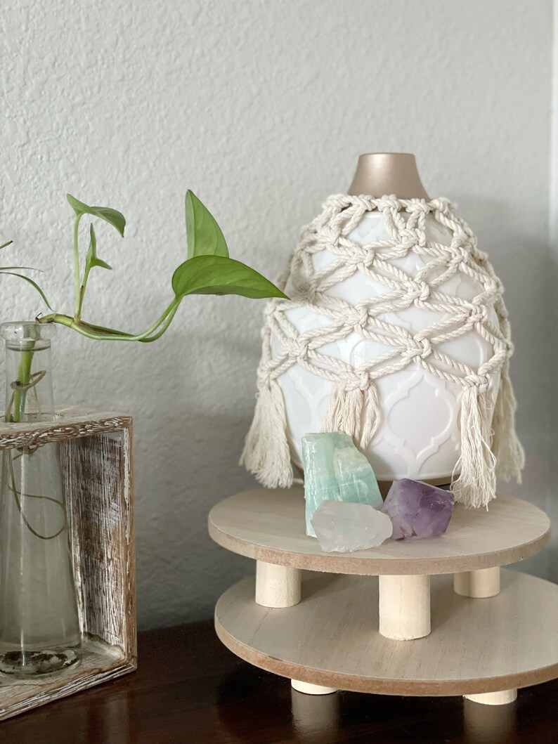 Macrame Diffuser Cover - Etsy