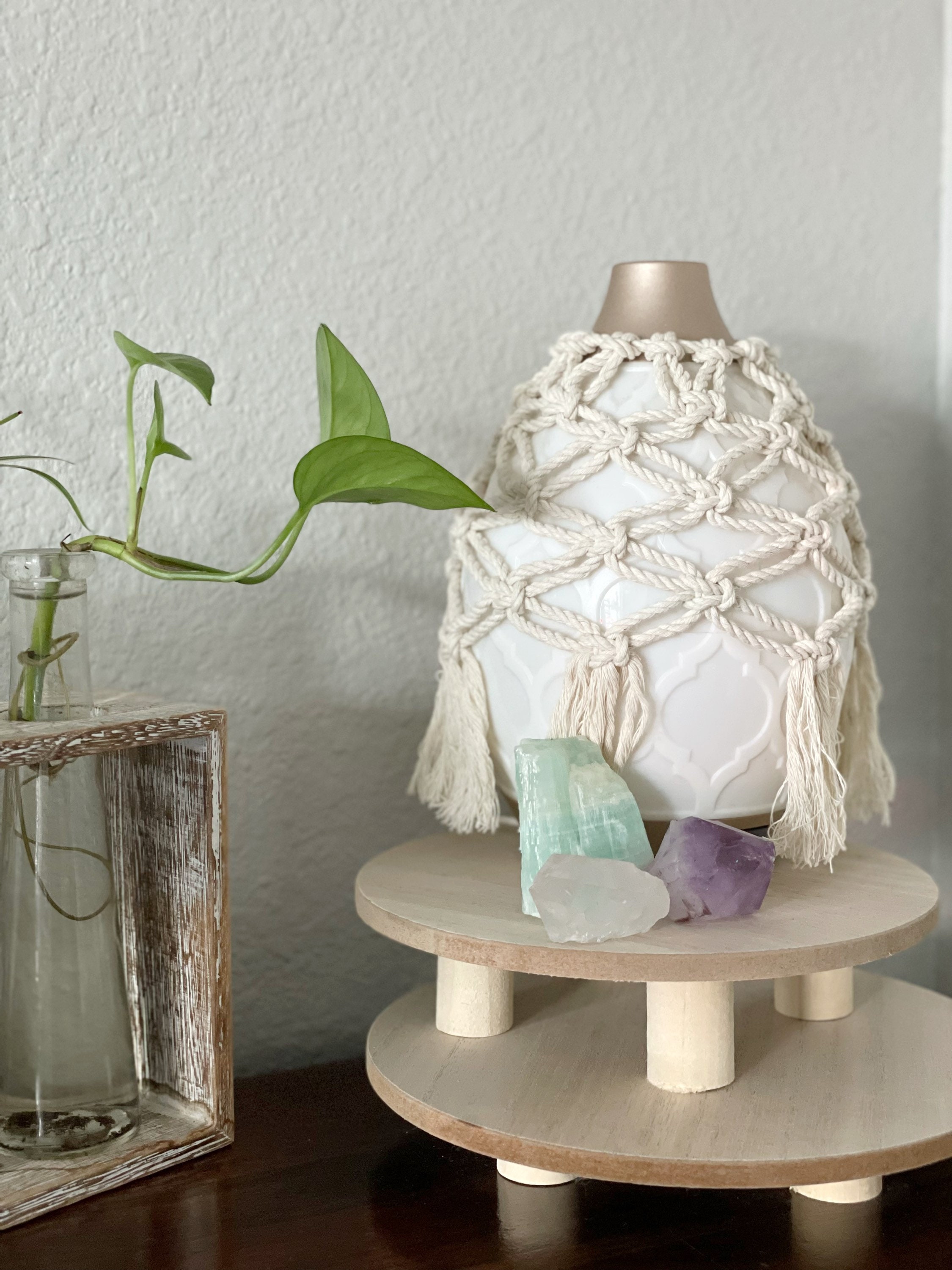 Macrame Diffuser Cover - Etsy