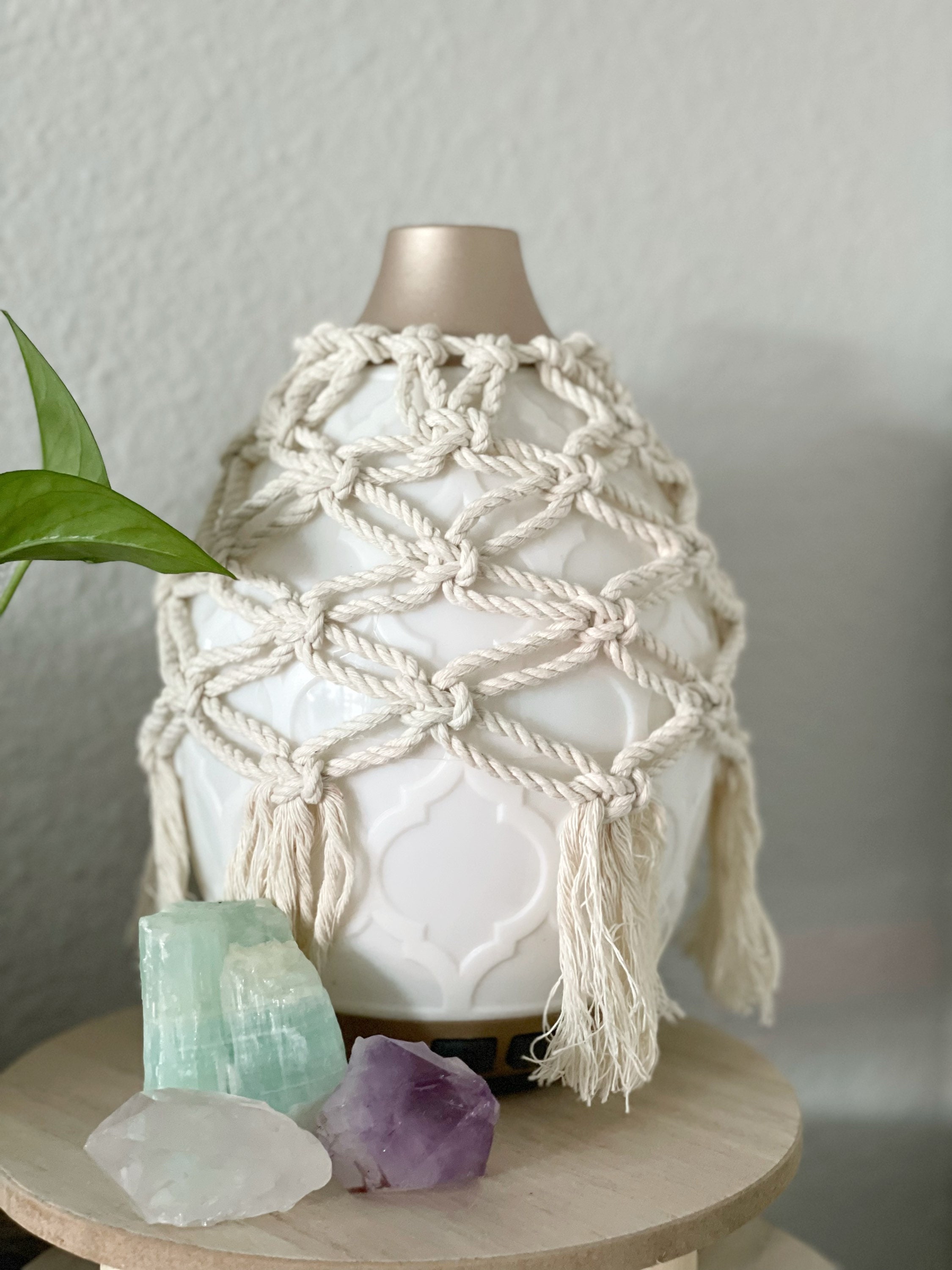 Macrame Diffuser Cover - Etsy