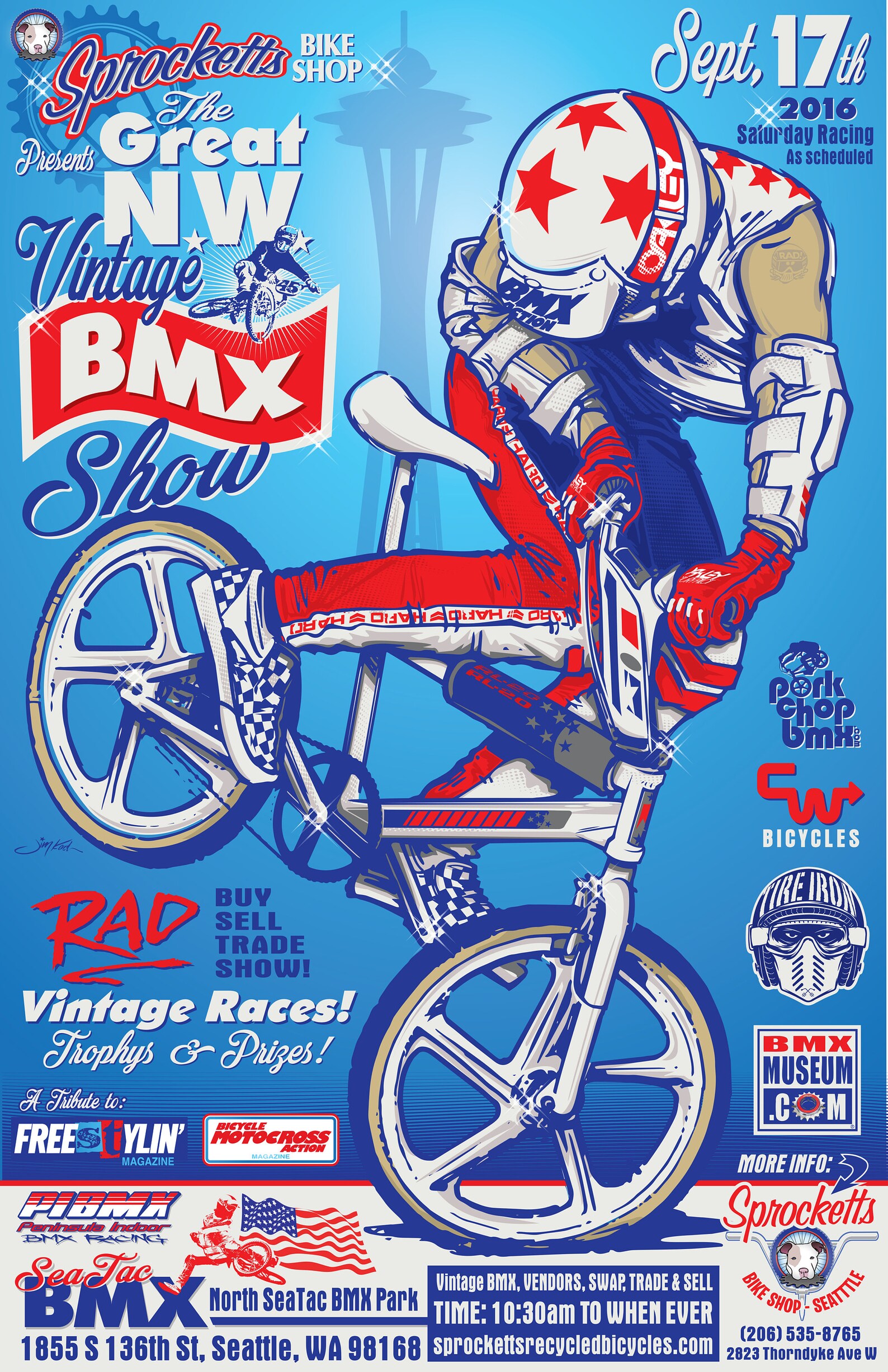 BMX Show Poster 2016 | Etsy