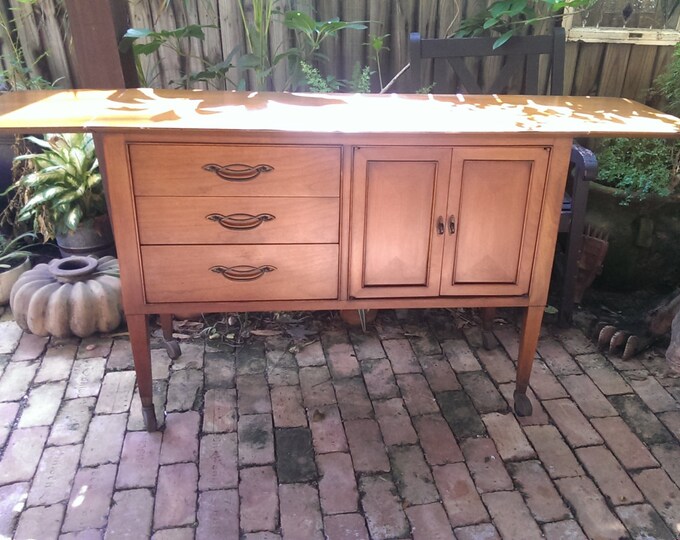 Vintage Drop Leaf Buffet Server From Century Furniture - Etsy