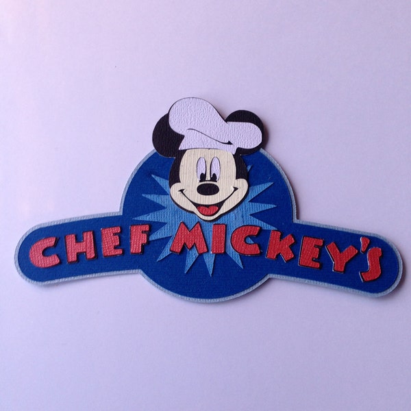Chef Mickey Svg - Etsy