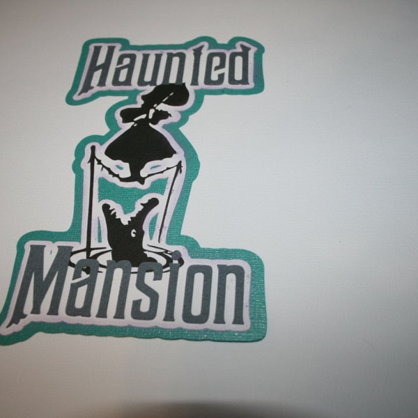 Haunted Mansion Scrapbook Pages - Etsy