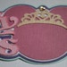 Disney Purely Princess Die Cut Paper Pieced Title for Scrapbook Pages ...