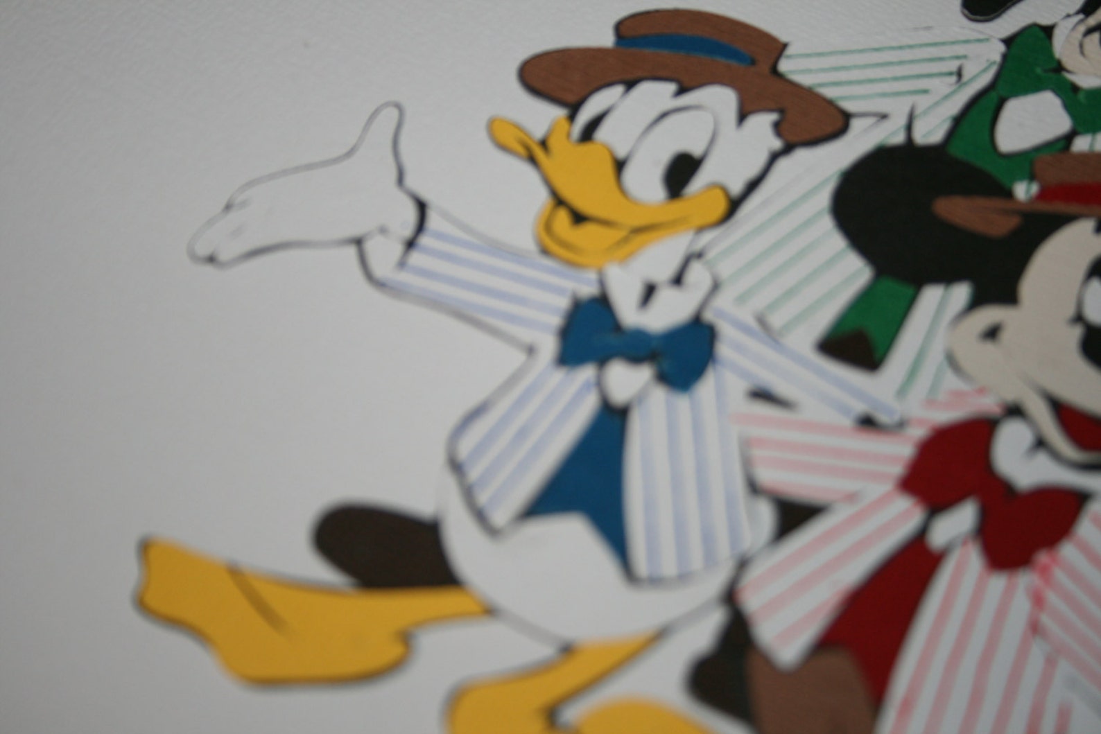 Disney Dapper Dans Mickey Goofy Donald Die Cut Paper Piecing - Etsy