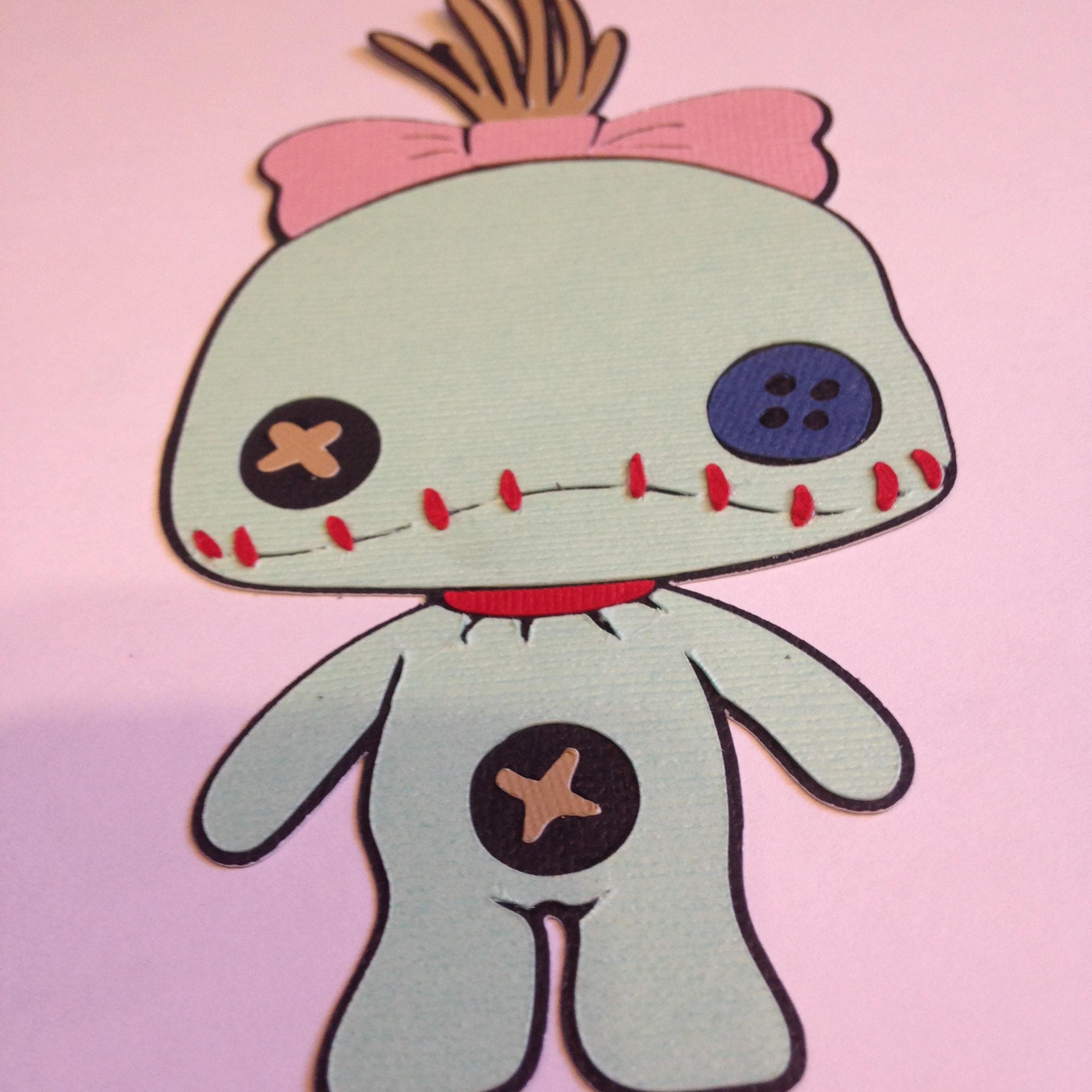 Disney Scrump Die Cut Paper Pieced Embellishment for - Etsy UK