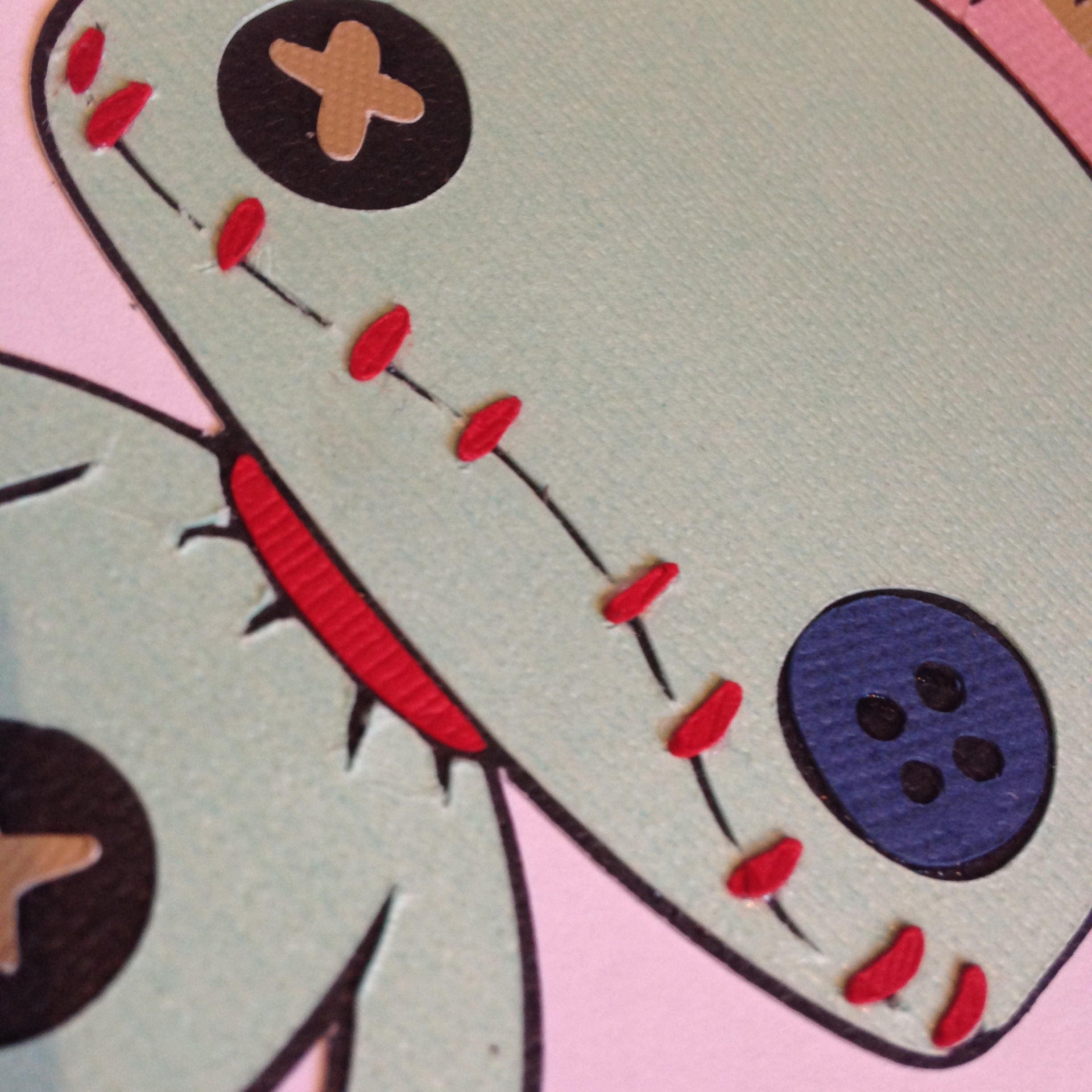 Disney Scrump Die Cut Paper Pieced Embellishment for | Etsy