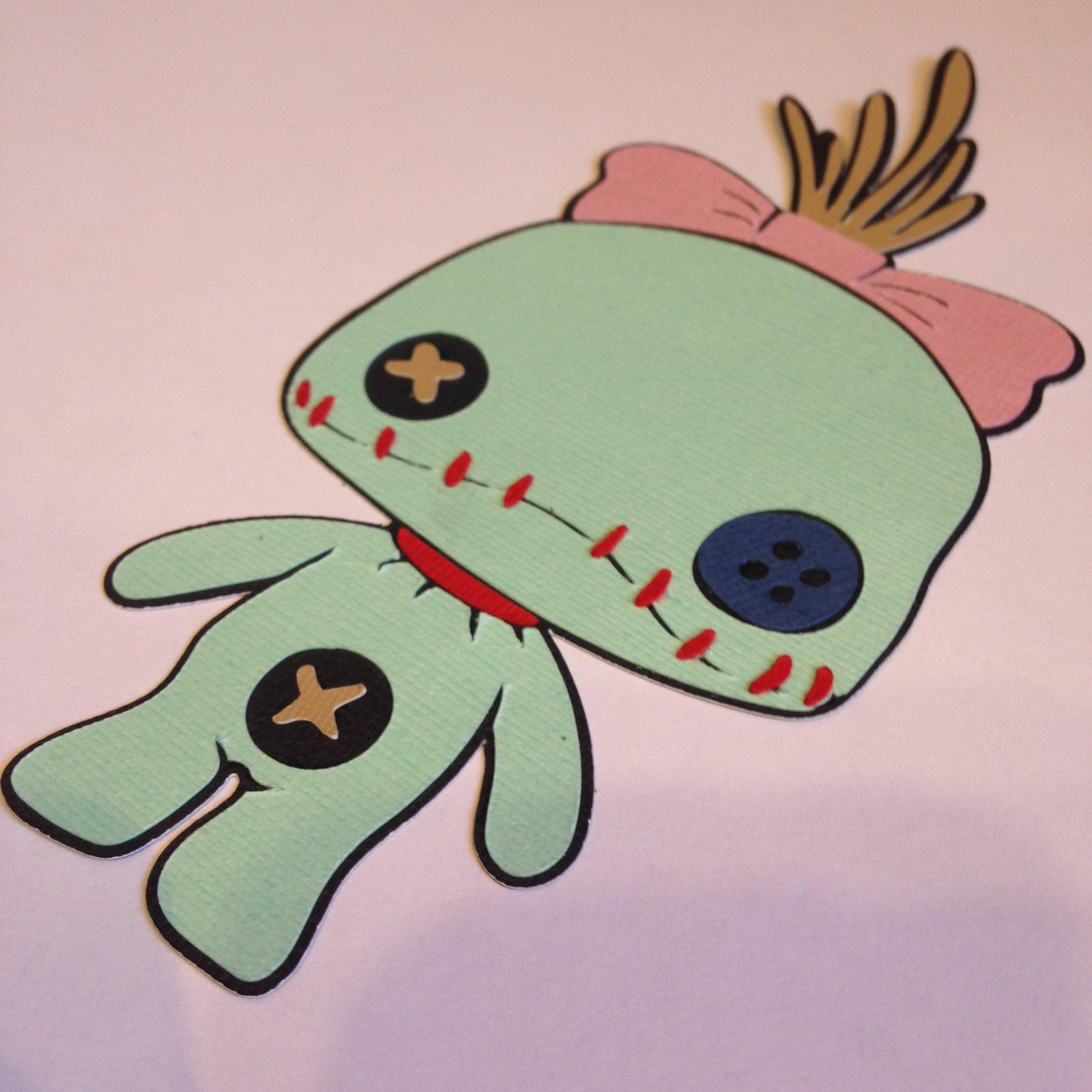 Disney Scrump Die Cut Paper Pieced Embellishment for - Etsy UK