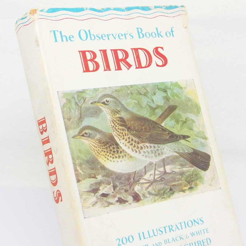 Vintage Bird Book - Etsy
