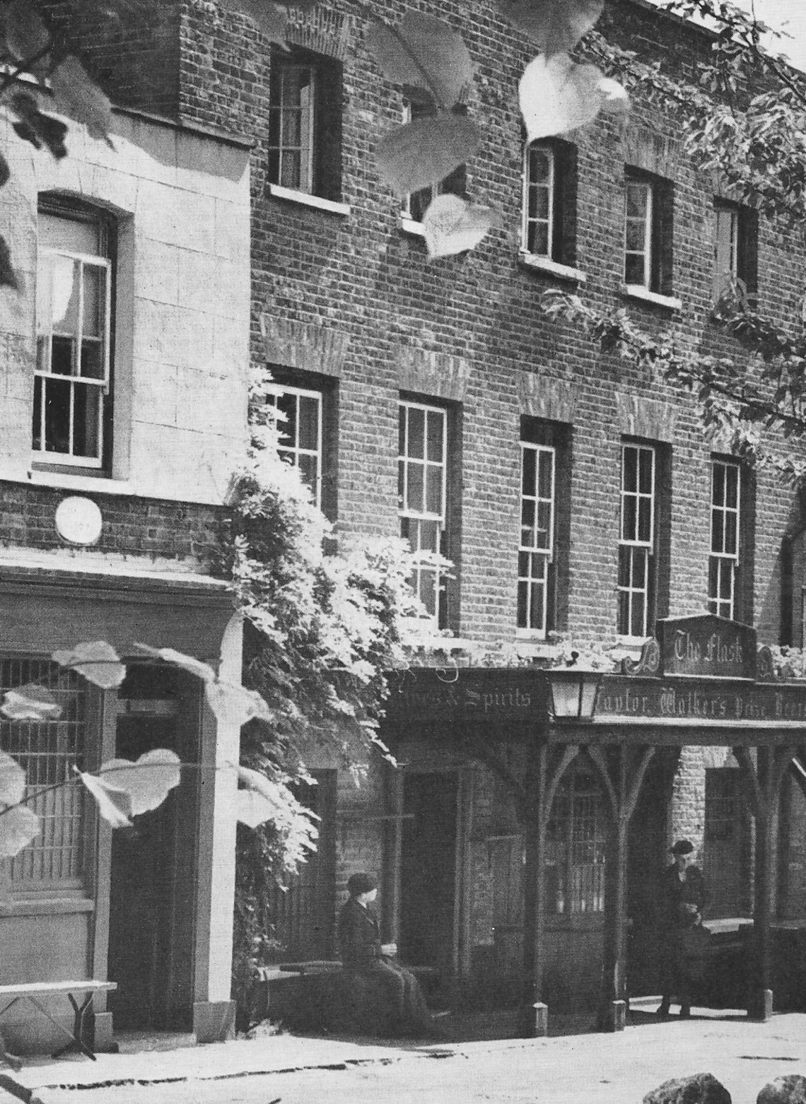 Flask Inn Highgate London Printed Photo Plate 1950s Nostalgia | Etsy