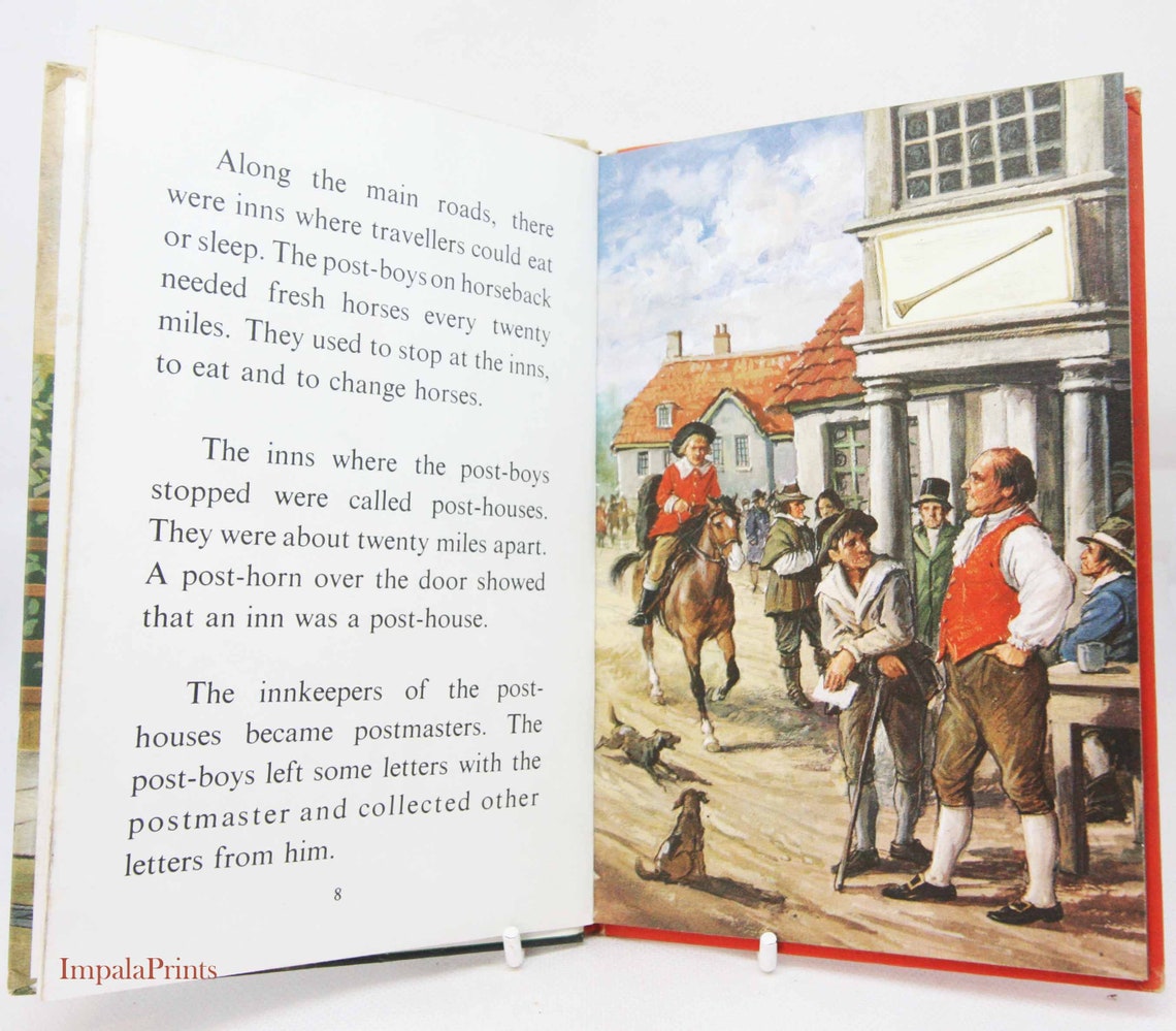 Vintage Ladybird Book Postman 1965 Childrens Collectable Vintage ...