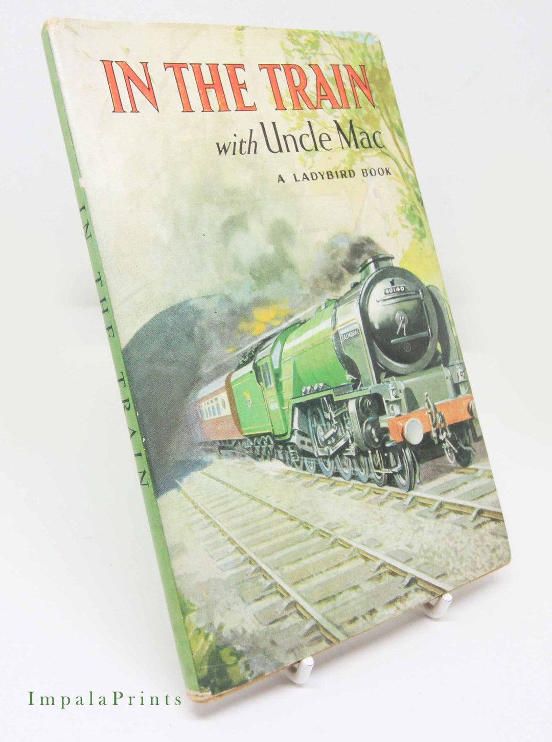 Vintage Colour Ladybird in the Train 1950s Book Railway Travel - Etsy