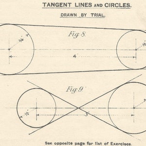 Plain Scale Machine Drawing, 1910s Art Industrial Print Engineering ...