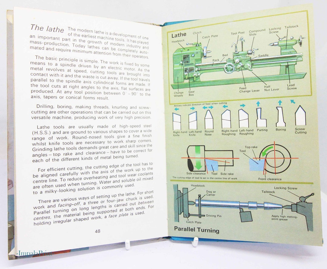Craftsman Metal Working Book Ladybird DIY Guide Metalwork 1970s Vintage ...
