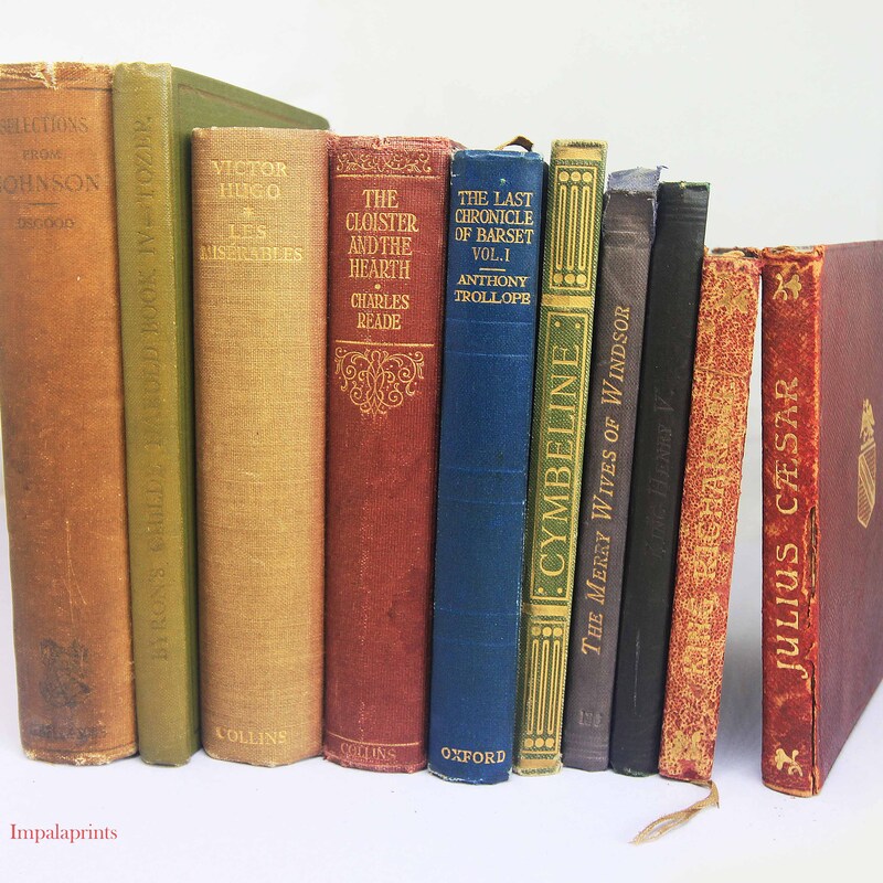 Small Vintage Books - Etsy