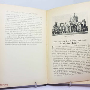 Cathedrals Vintage 1899 Architecture History Guide to Historic Building ...