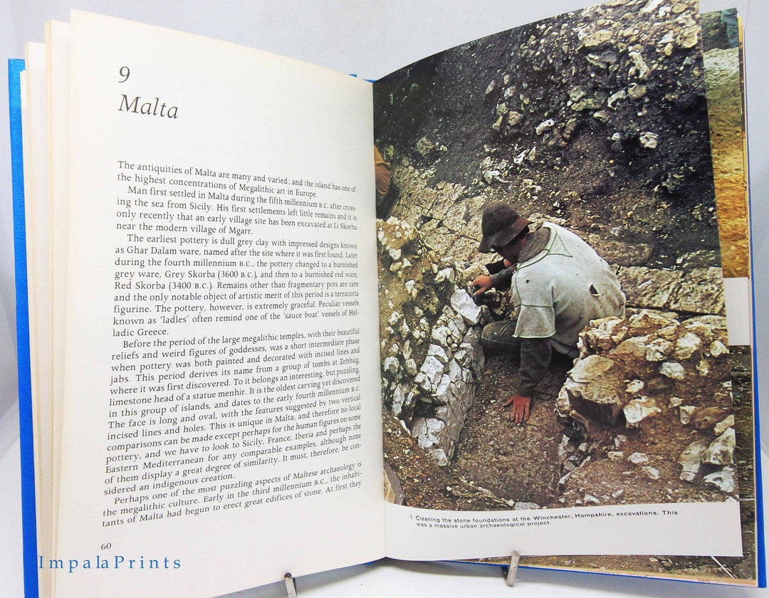 Archaeology Book Introduction Textbook Illustrated Archeological Guide ...