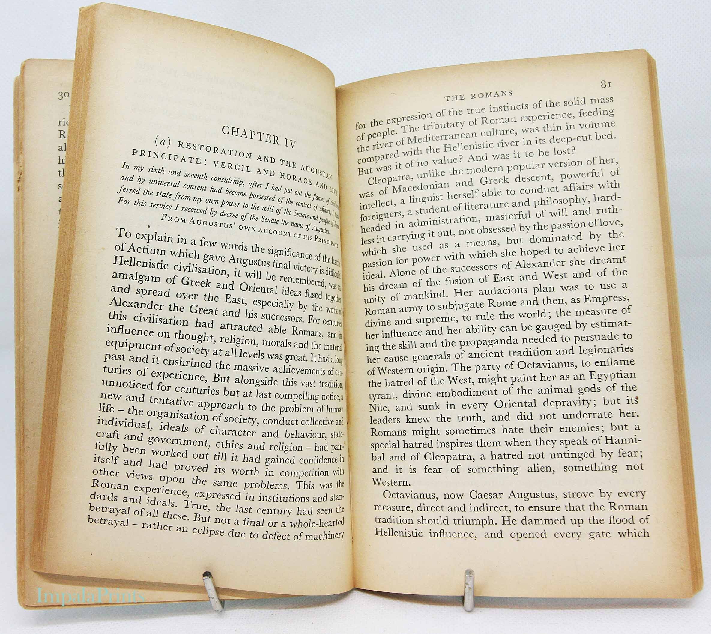 The Romans History Book Vintage History Factual 1950s Book Paperback ...