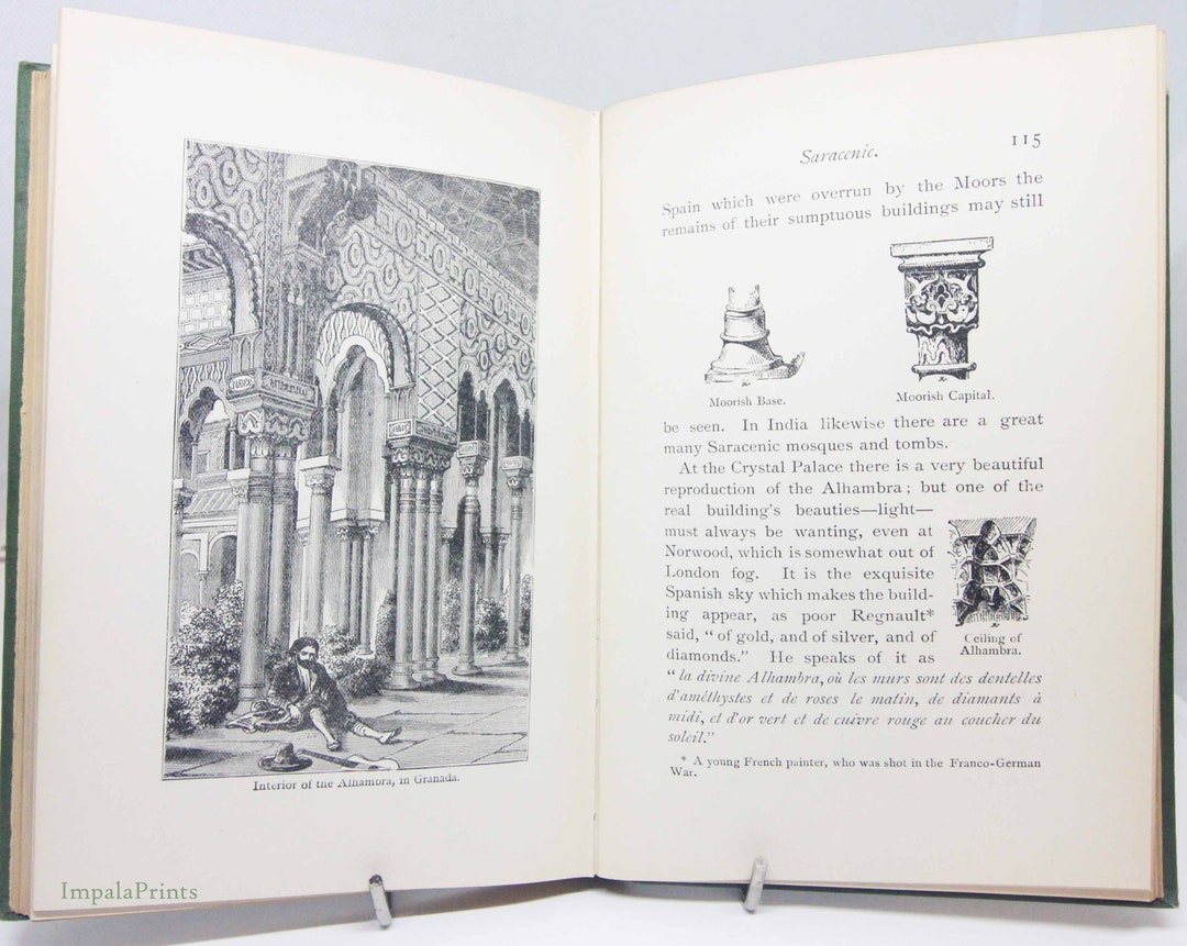 Antique Architecture Guide 1914 Illustrated Vintage Buildings Vintage ...
