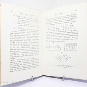 Microscopy, & Minerals. Science Book 1940 Vintage Textbook Guide Yellow ...