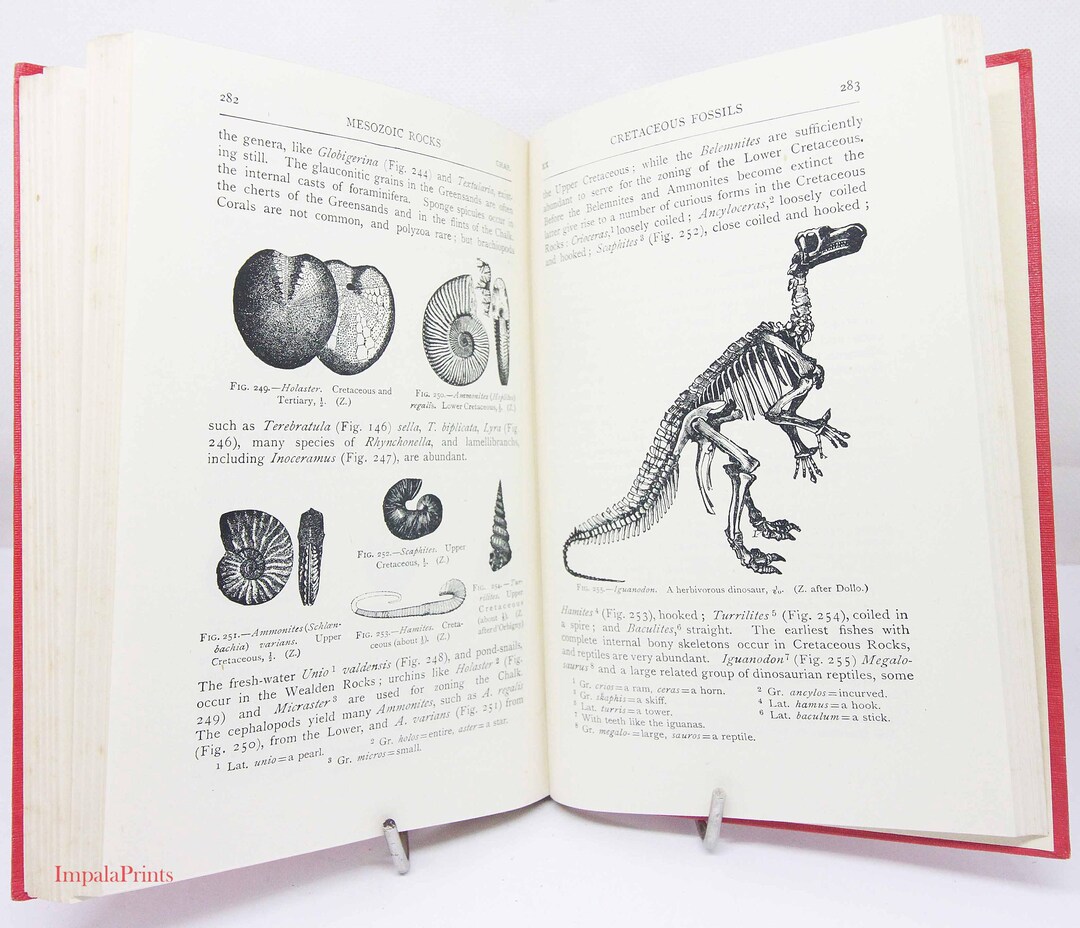 Geology Book 1940s Geomorphology Vintage Geography Natural History ...