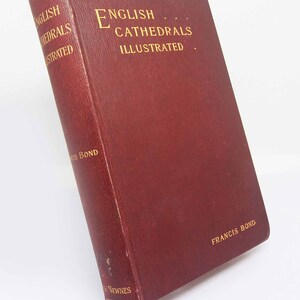 Cathedrals Vintage 1899 Architecture History Guide to Historic Building ...