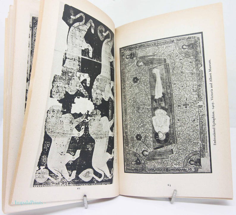 Byzantine Art History Book Painting Sculpture Book Vintage 1954 Book ...