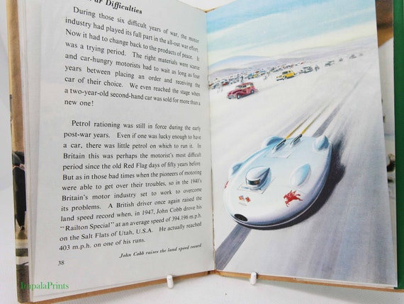Motor Car Ladybird Book Childrens Science Book Vintage 1960s - Etsy
