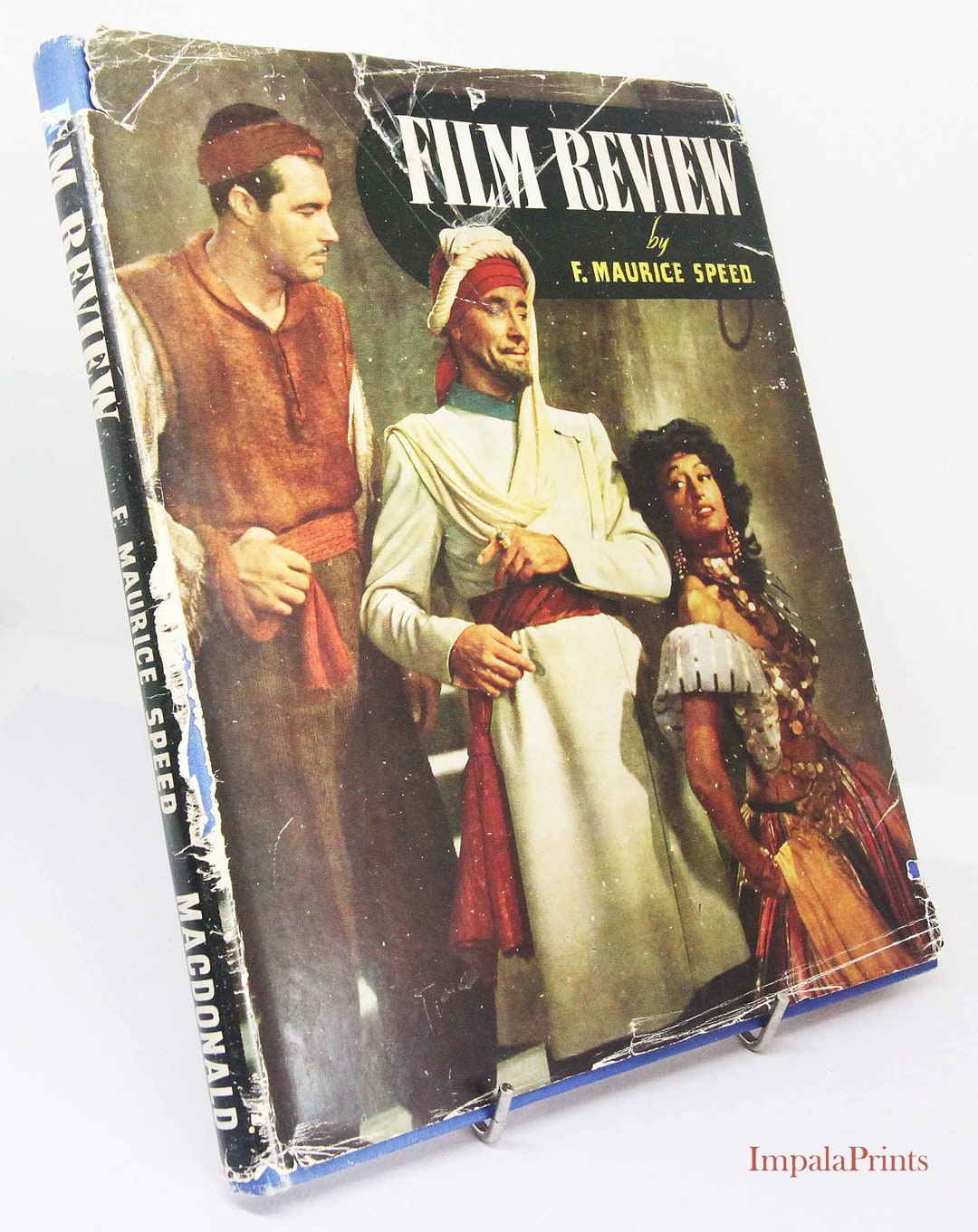 Illustrated Film Review to 1940s Holywood Film Star Book Vintage Movie ...