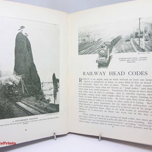 Childrens Book of Railway 1930s Engineering Book Childens Vintage Books ...