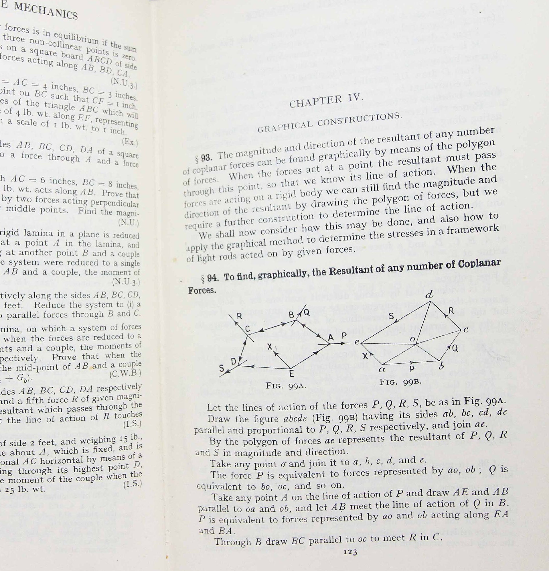 Mechanics Maths Book, 1940s Statics & Hydrostatics Mathematics Vintage ...