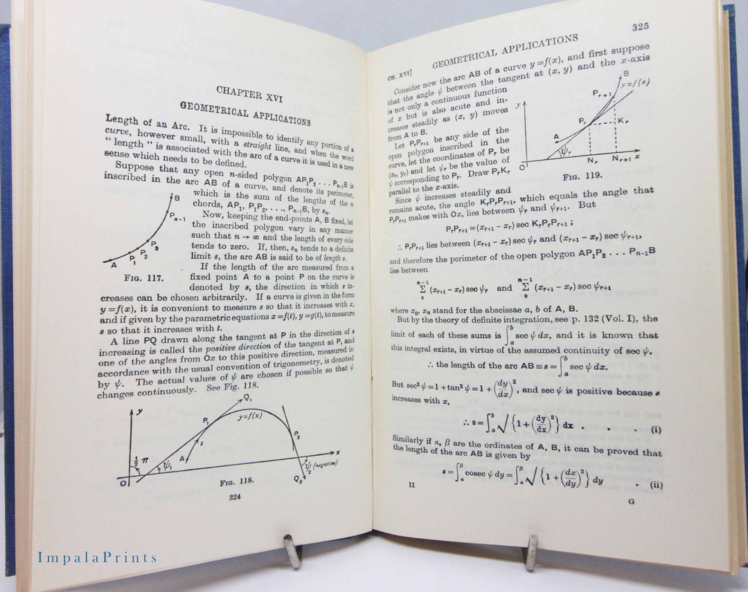 Elementary Calculus Maths Book 1950s Classic Vintage Reference - Etsy