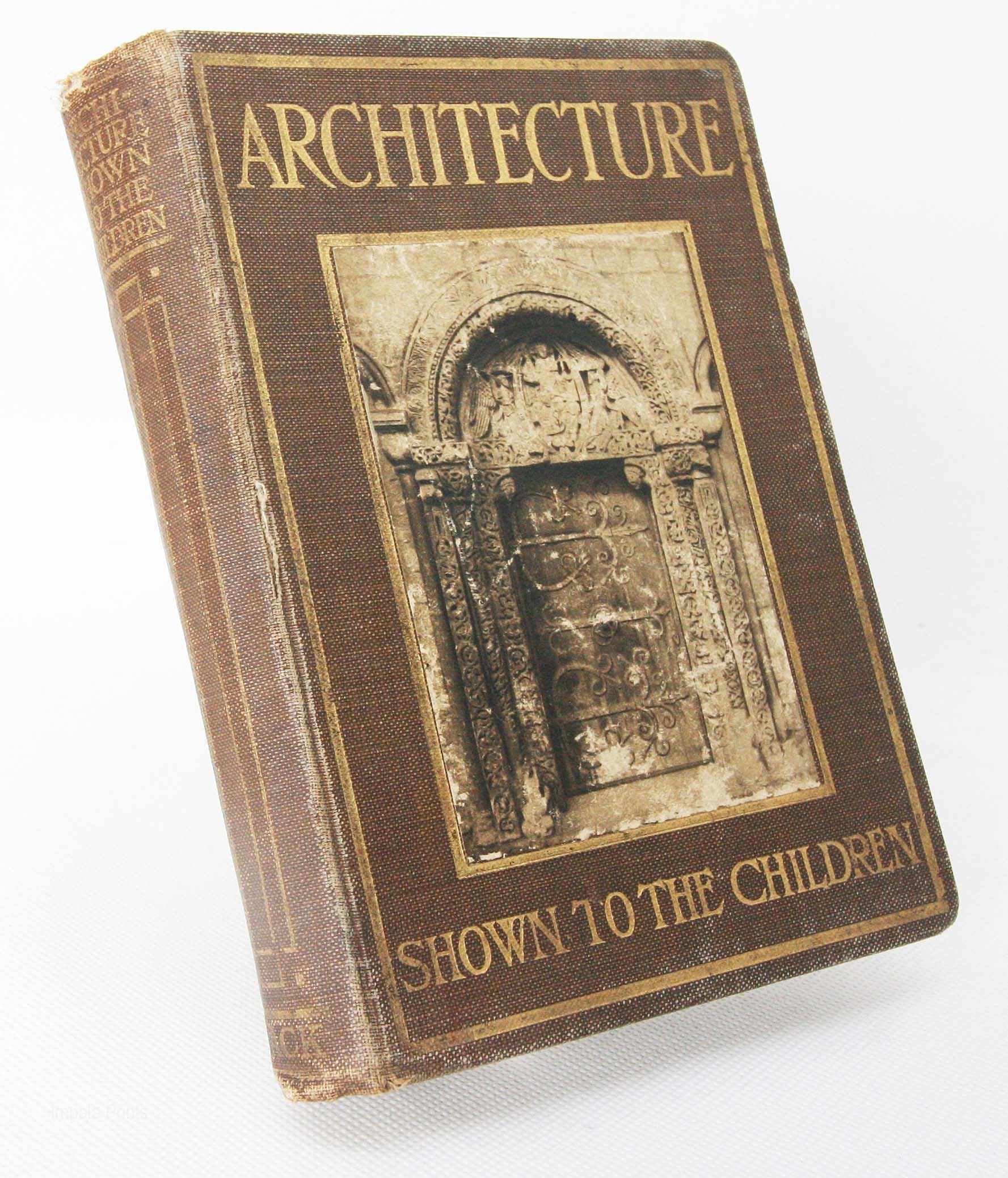 Architecture and Building Vintage old book Handbook textbook | Etsy