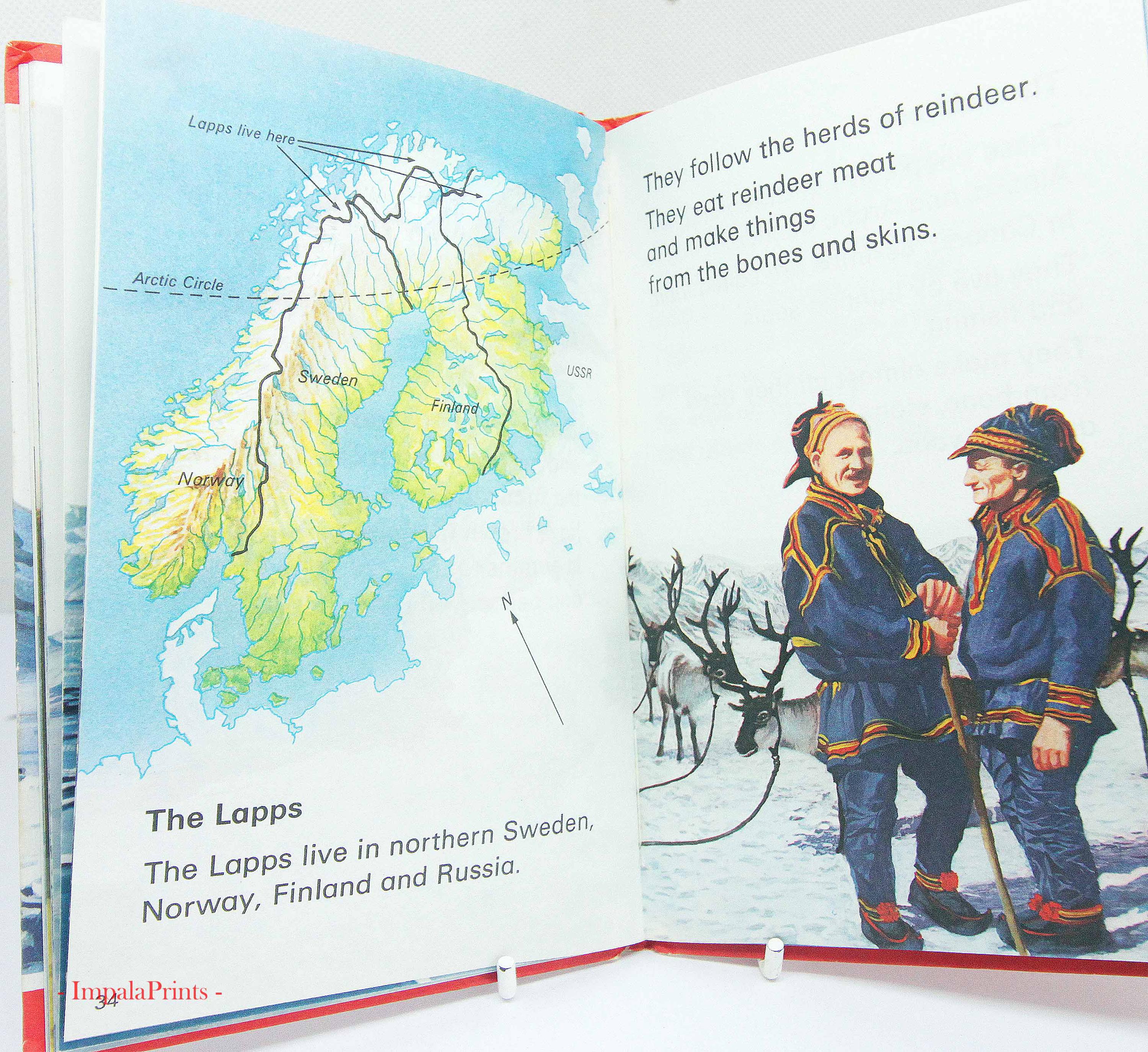 Polar Regions Ladybird Book Exploration Polar Adventure Childrens 1970s ...