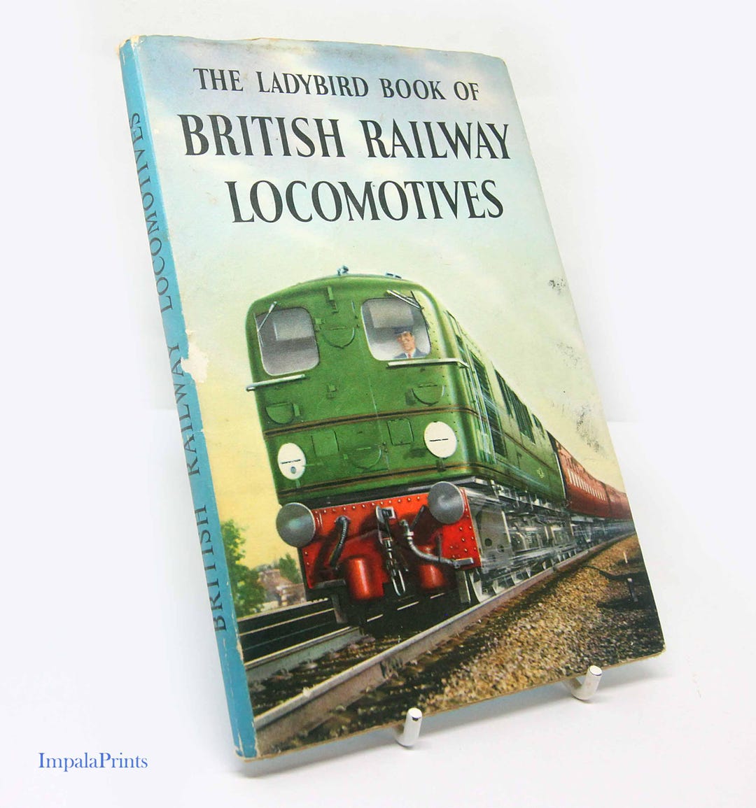 British Locomotives 1950s Colour Ladybird Train Book Colour Illustrated ...