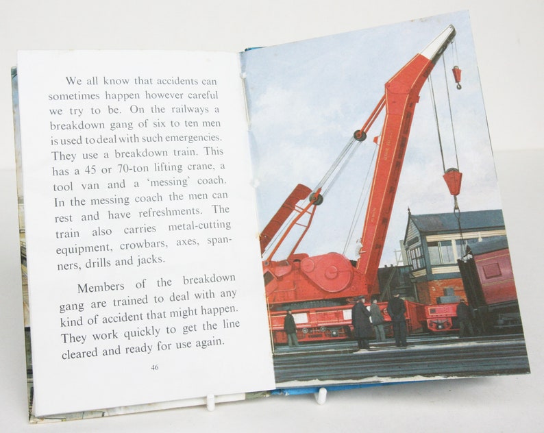 On the Railways Ladybird Book, Picture Books Vintage Book Trains ...