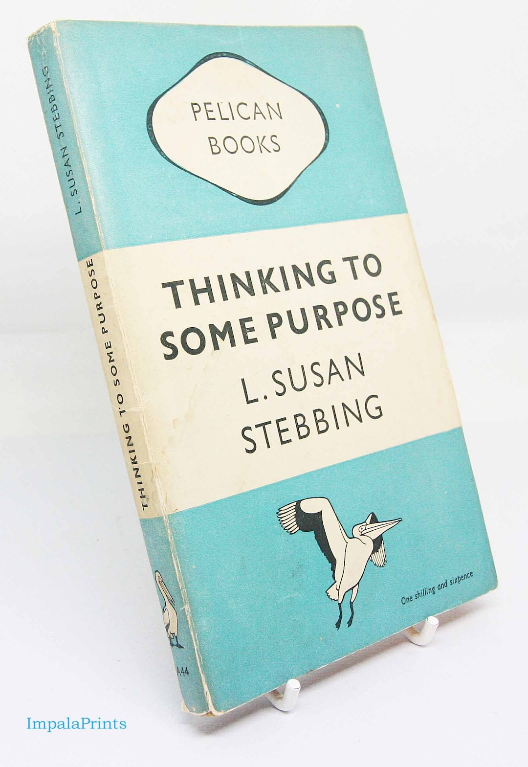 Psychology Book Thinking to Some Purpose 1948 Psychology Pelican Series ...