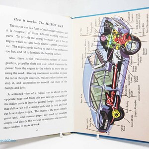 Vintage Book Motor Cars Ladybird Book Picture Book Childrens ...