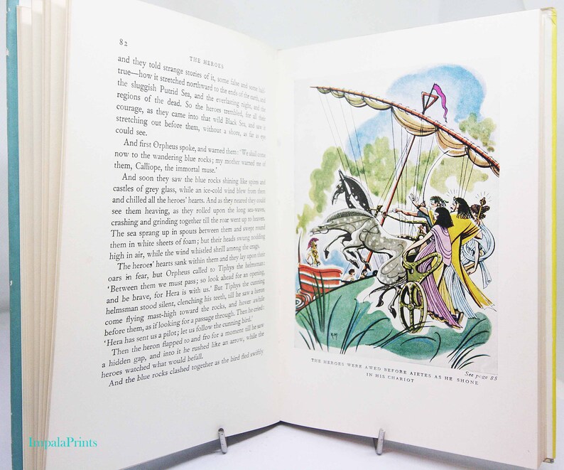 The Heroes: Greek Fairy 1960s Charles Kingsley Stories Vintage - Etsy