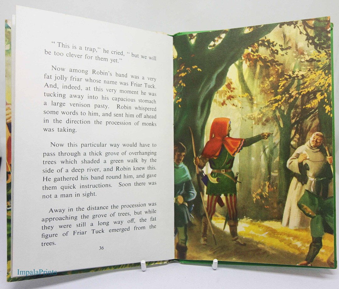 Robin Hood 1955 Ambush Ladybird Book Story Book Childrens - Etsy