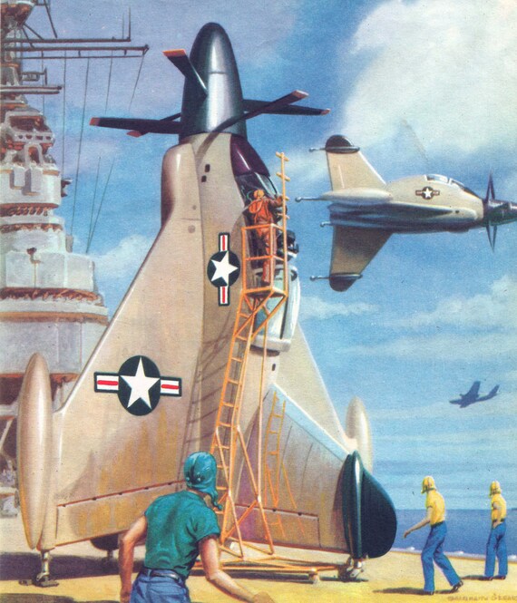 Experiment Aircraft VTOL United States Airforce Art Print | Etsy