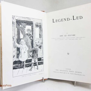 Legend Led Childrens Book 1920s Antique Illustrated Story Book Antique ...