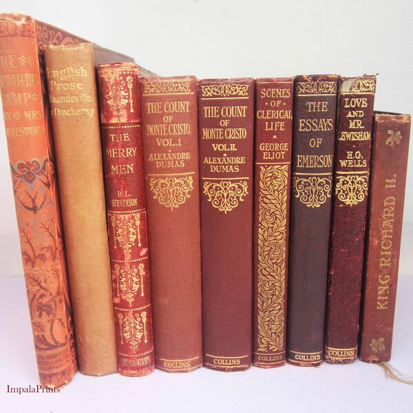 Antique Books - Etsy