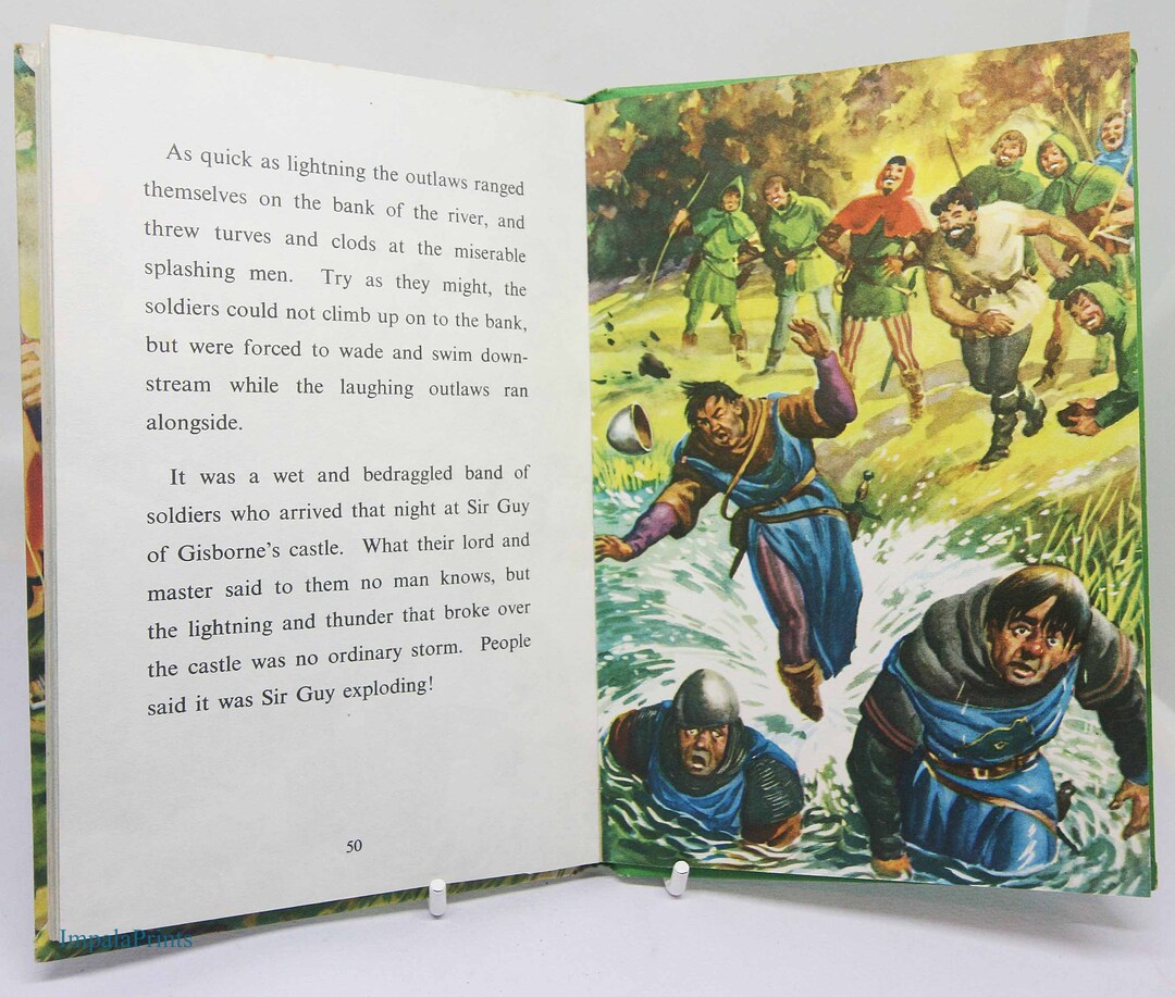 Robin Hood 1955 Ambush Ladybird Book Story Book Childrens Collectable ...