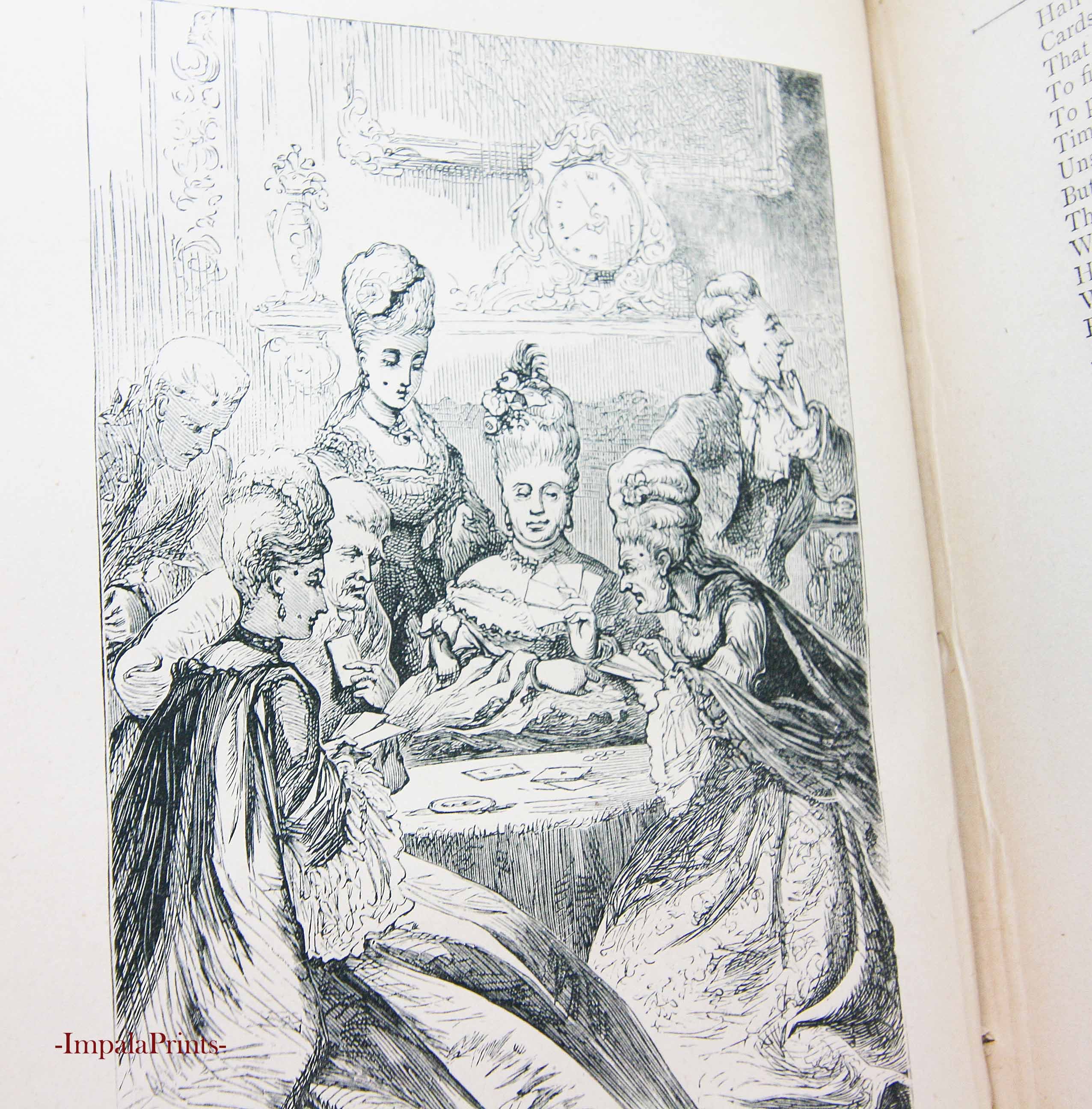 Poems by William Cowper 1800s Poetry Vintage Book Hardback Antique Rare ...